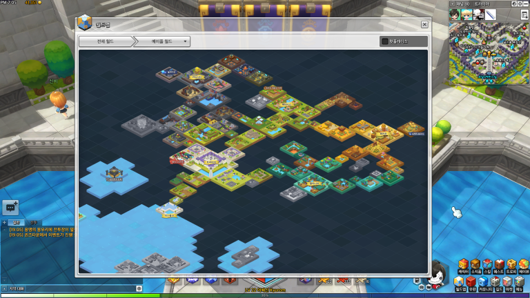 Maple World Map | Orange Mushroom's Blog