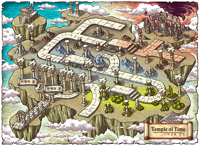 Temple of Time Map | Orange Mushroom's Blog