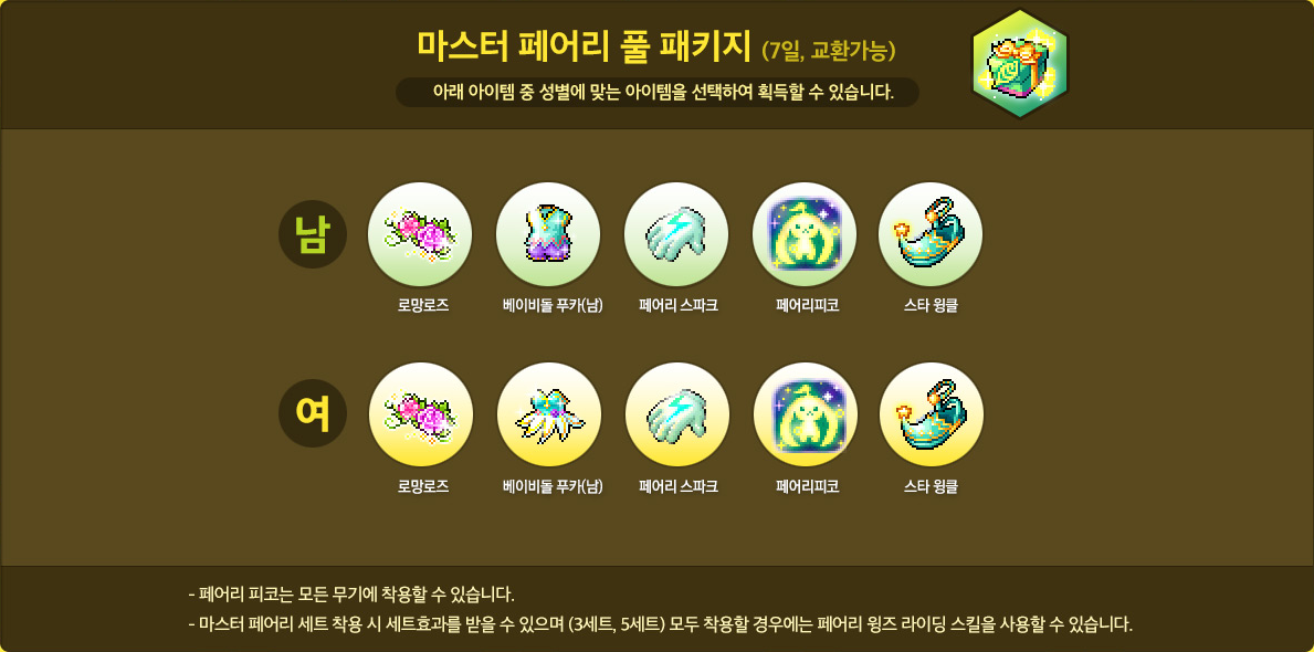 Master Fairy Full Package | Orange Mushroom's Blog