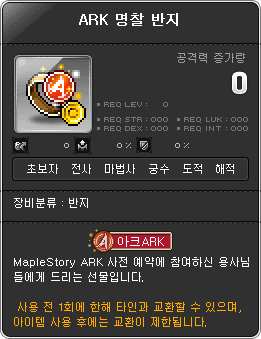 Ark Nametag Ring | Orange Mushroom's Blog