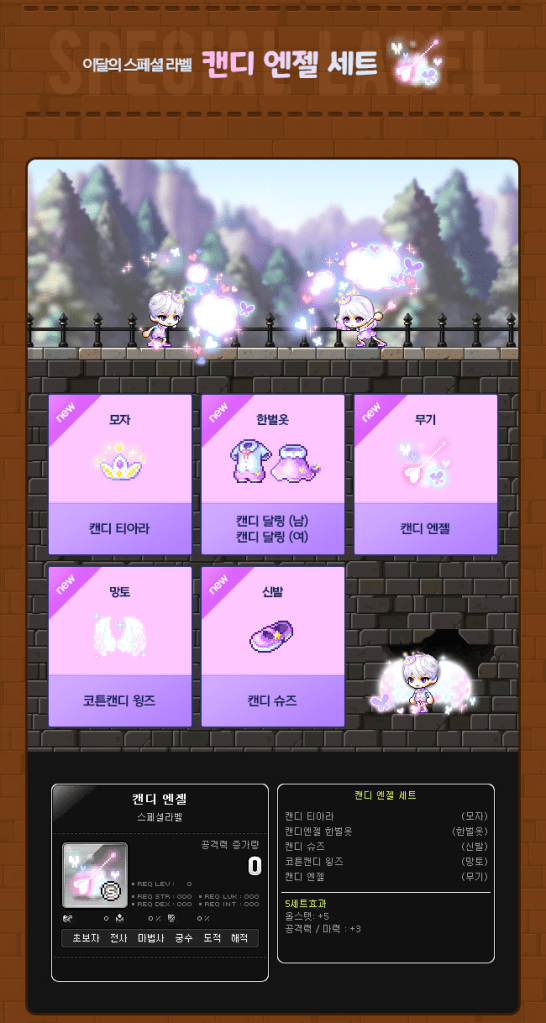 Candy Angel Set | Orange Mushroom's Blog