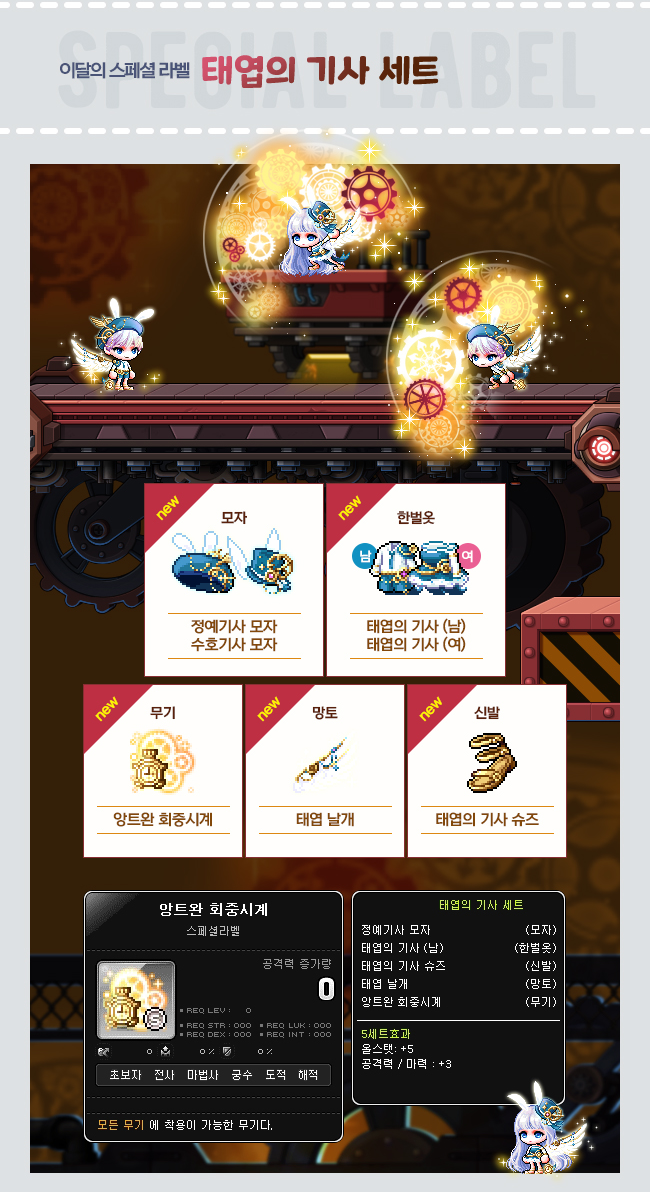 Clockwork Knight Set | Orange Mushroom's Blog