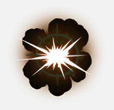 Quiver Full Burst Effect (Flame Arrowhead Explosion) | Orange Mushroom ...