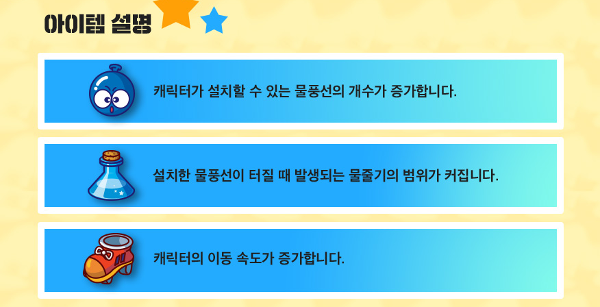 Crazy Splash Items | Orange Mushroom's Blog