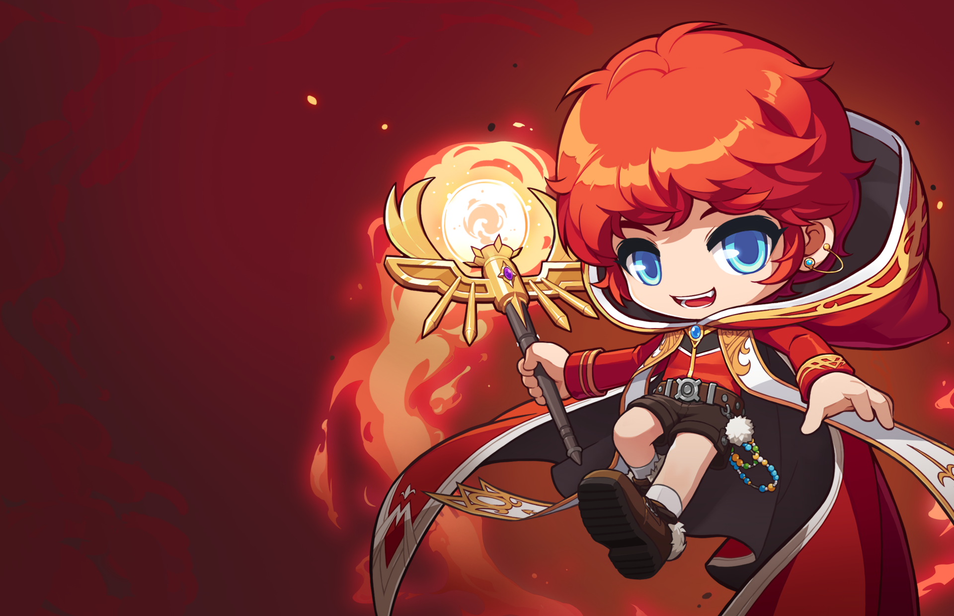 Flame Wizard | Orange Mushroom's Blog