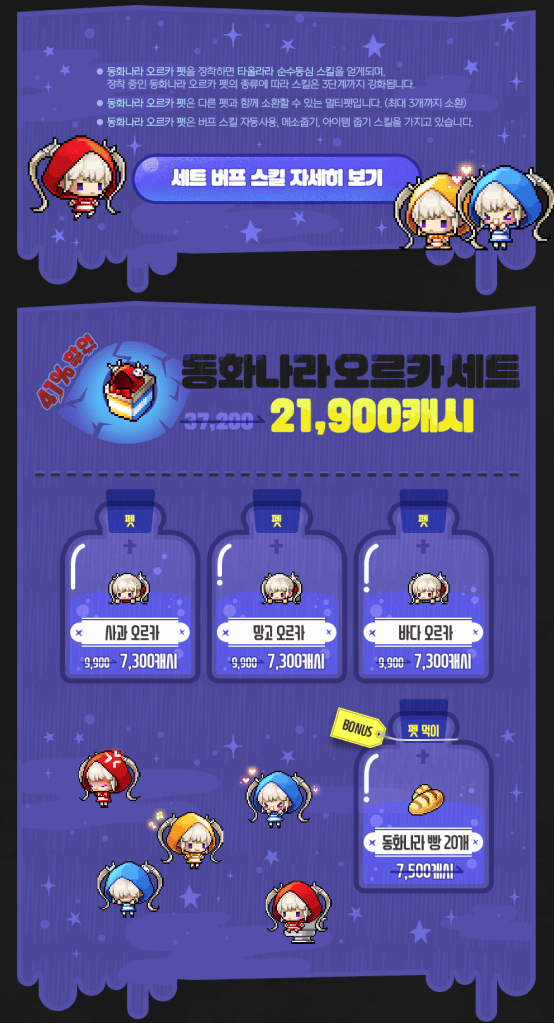 Fairy Tale Orca Set | Orange Mushroom's Blog