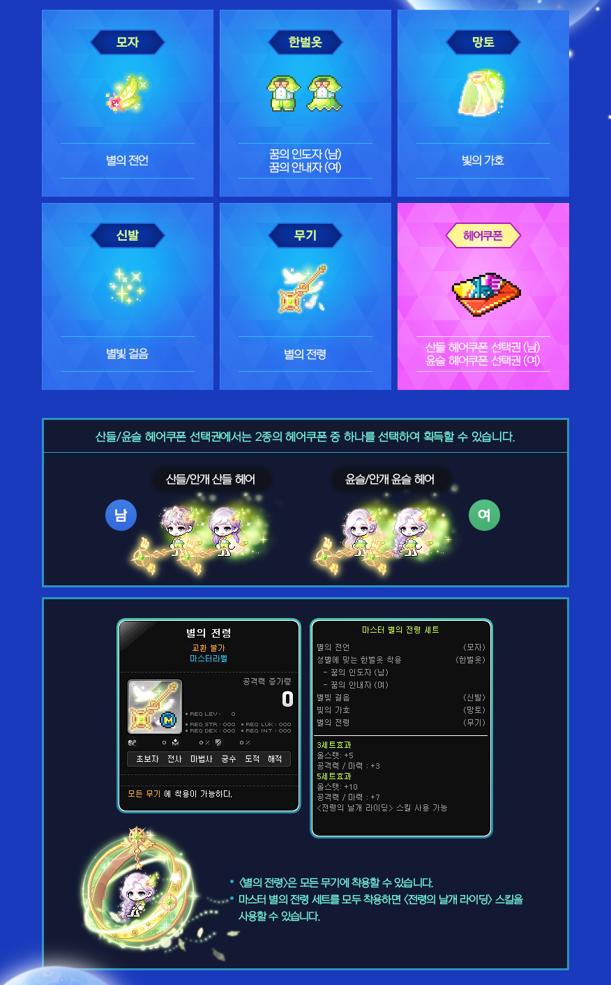 Master Star’s Herald Set Items | Orange Mushroom's Blog