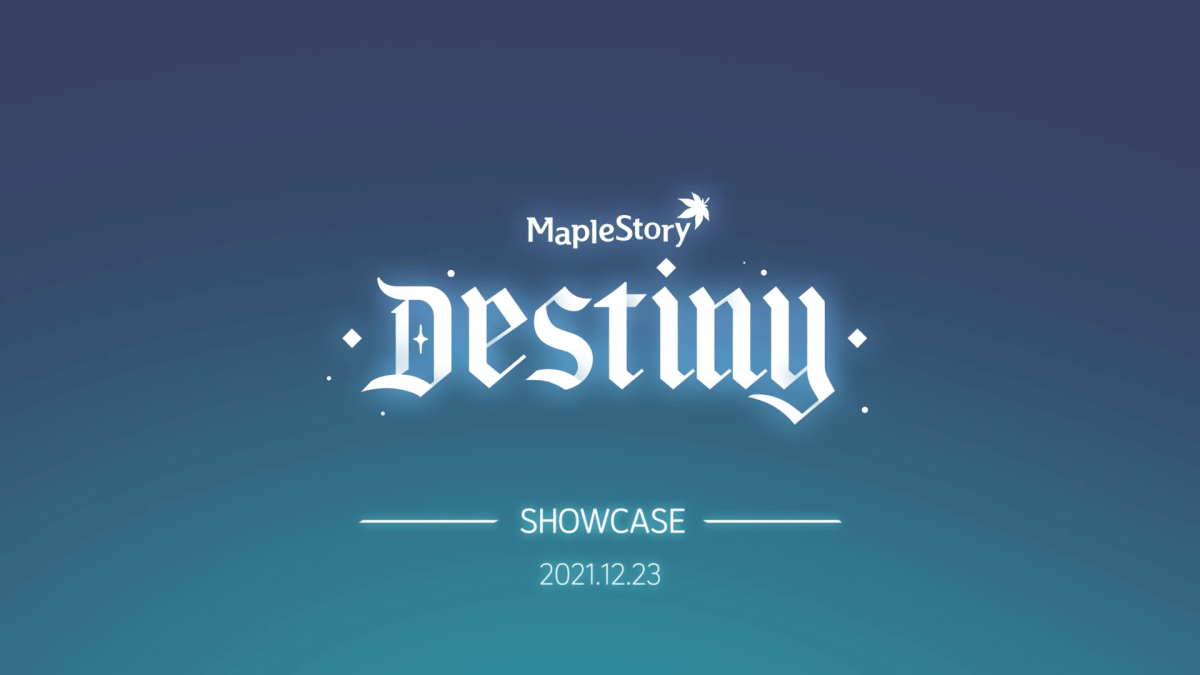 MapleStory Destiny: Winter Showcase 2nd Teaser – Adventurer Remaster ...