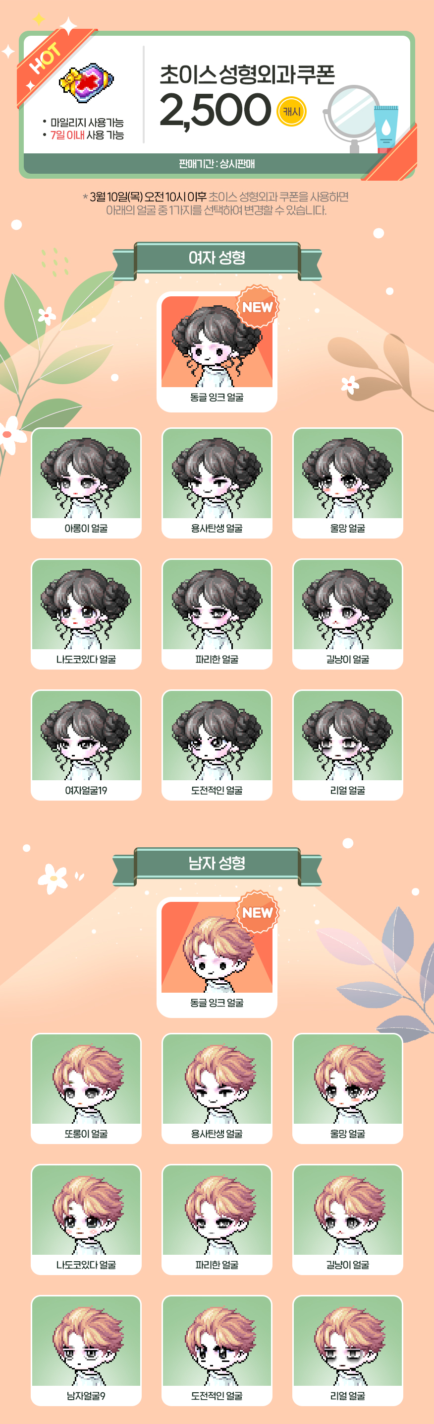 Choice Face Coupon | Orange Mushroom's Blog