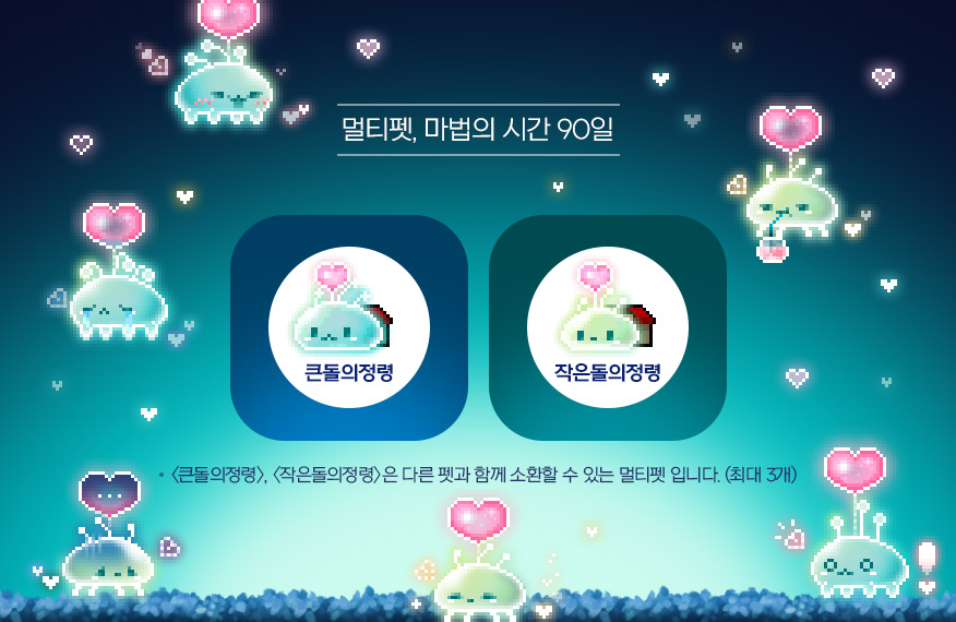 Big and Small Rock Spirit Pets | Orange Mushroom's Blog