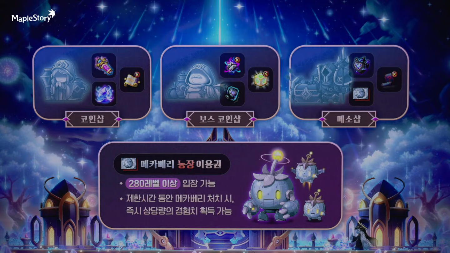 2025 MapleStory Winter Showcase – Crown! | Orange Mushroom's Blog